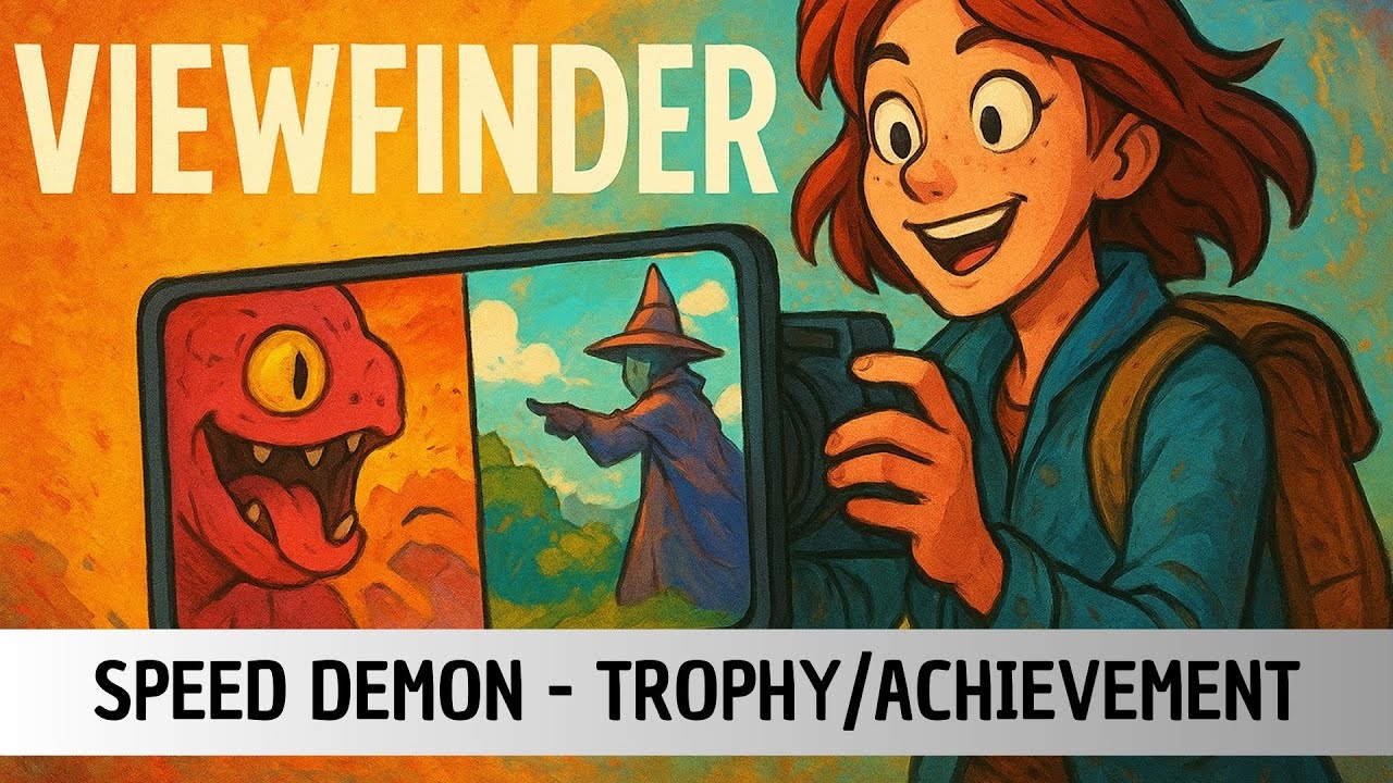 Viewfinder - SPEED DEMON - Trophy/Achievement - YouTube