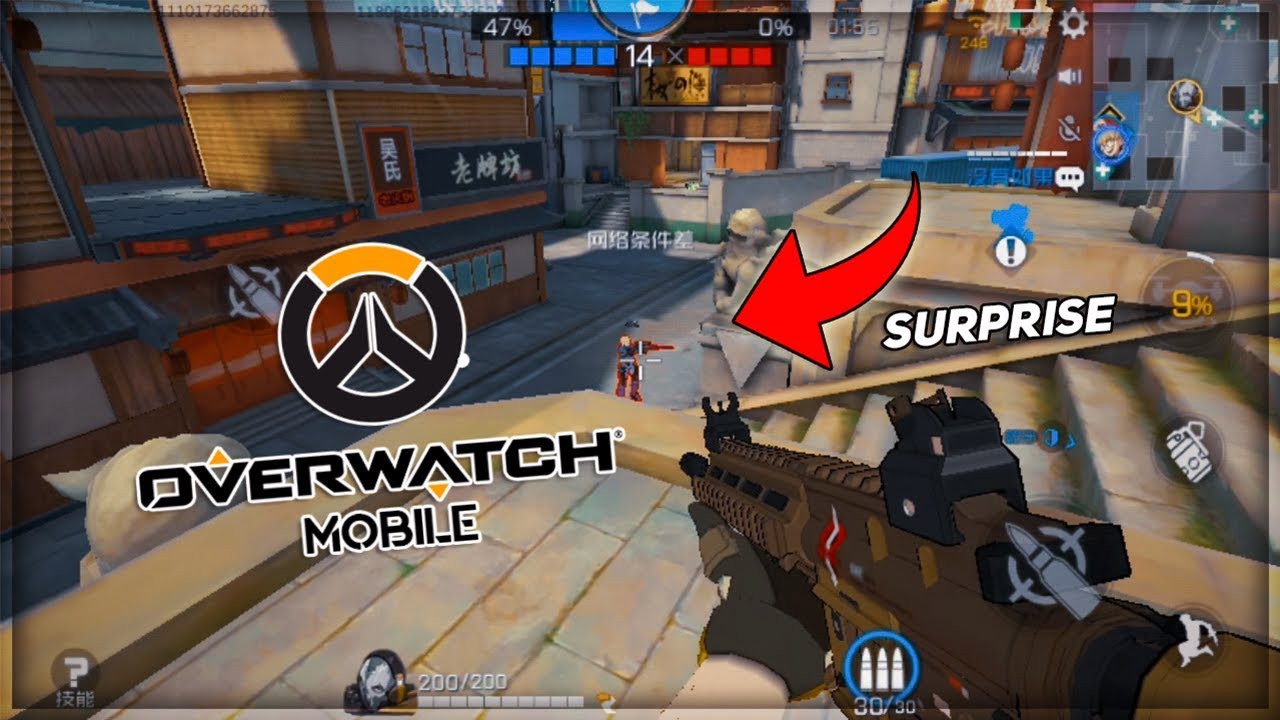 OVERWATCH ANDROID / MOBILE BETA - SURPRISE EPIC KILLS - ace force (王牌战士 ...