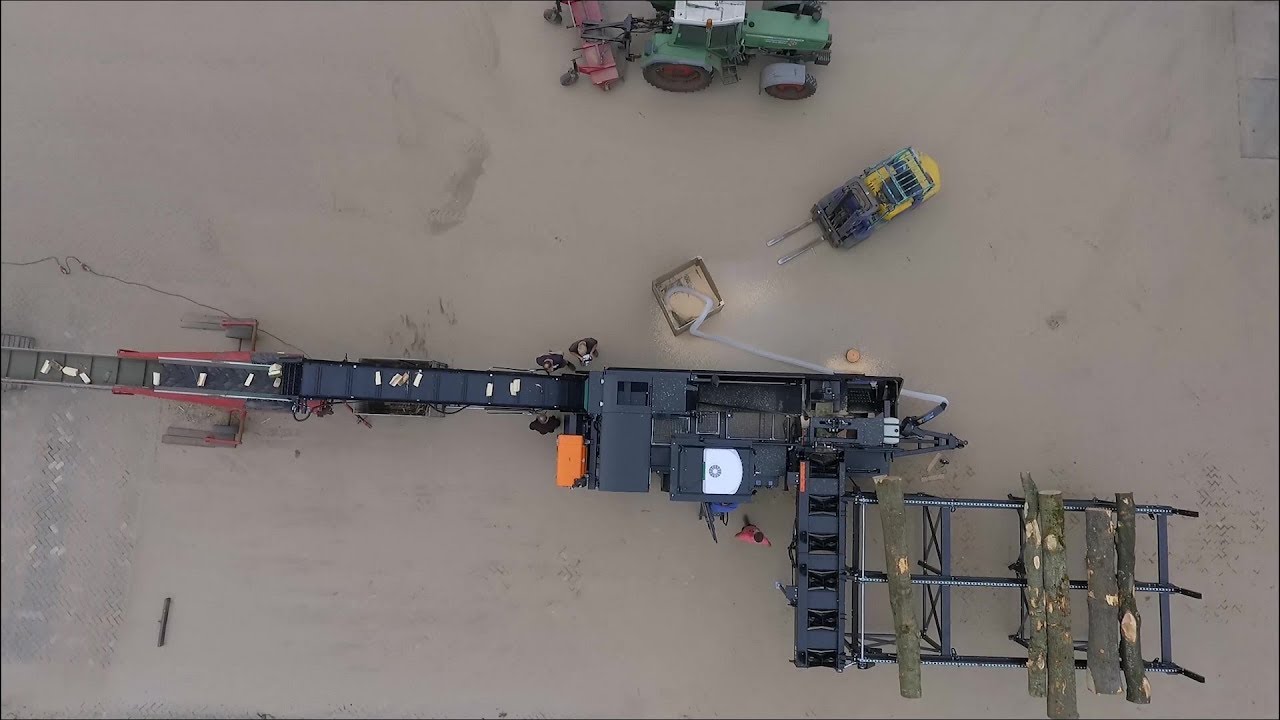 Posch SpaltFix K-650 Vario van Sterhout - YouTube