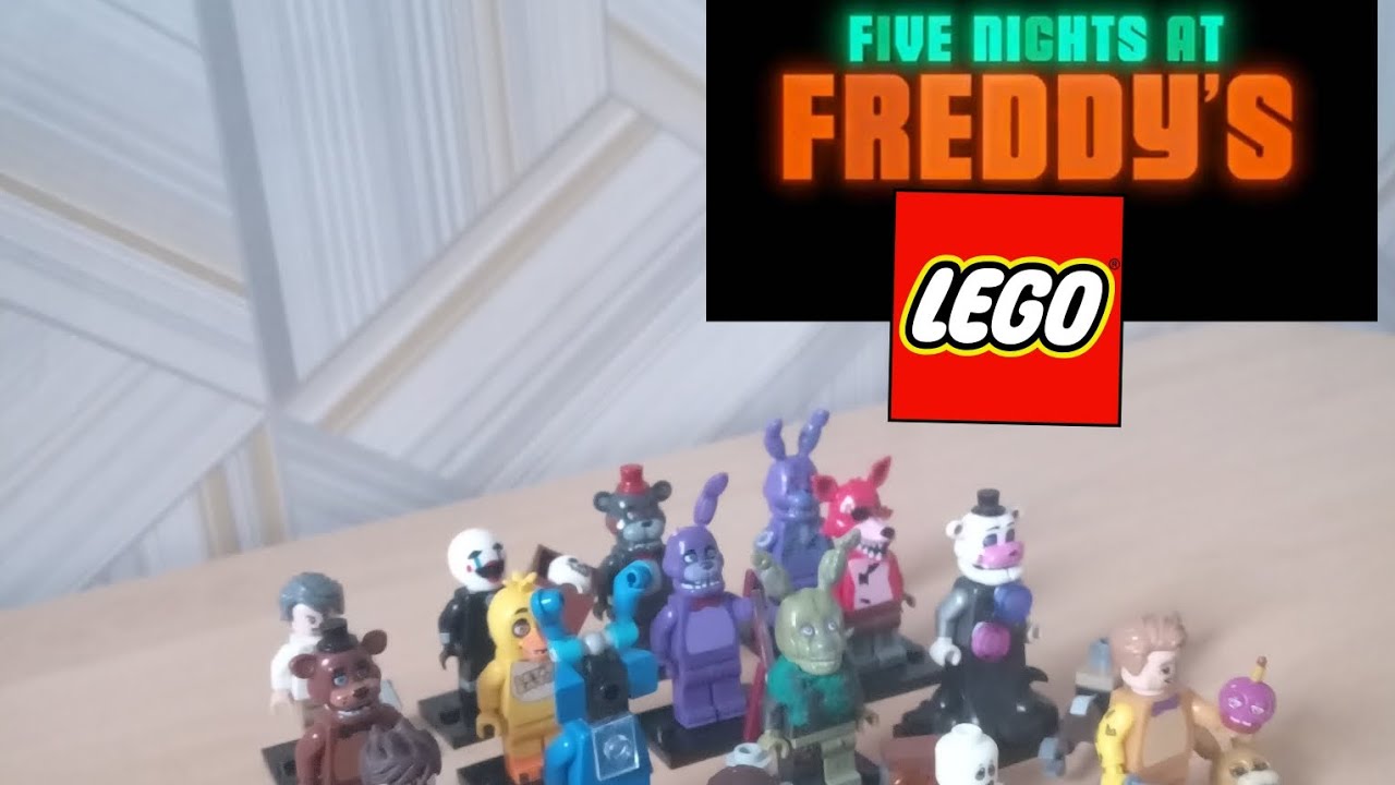 LEGO Five Nights At Freddy's Custom Minifigure Series! (Lego FNaF ...