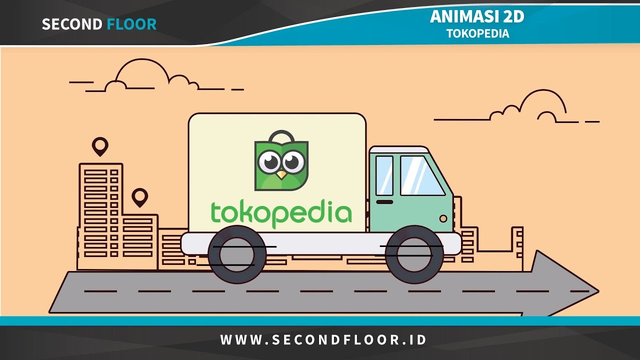 Animasi 2D - Tokopedia - By SecondFloor - YouTube