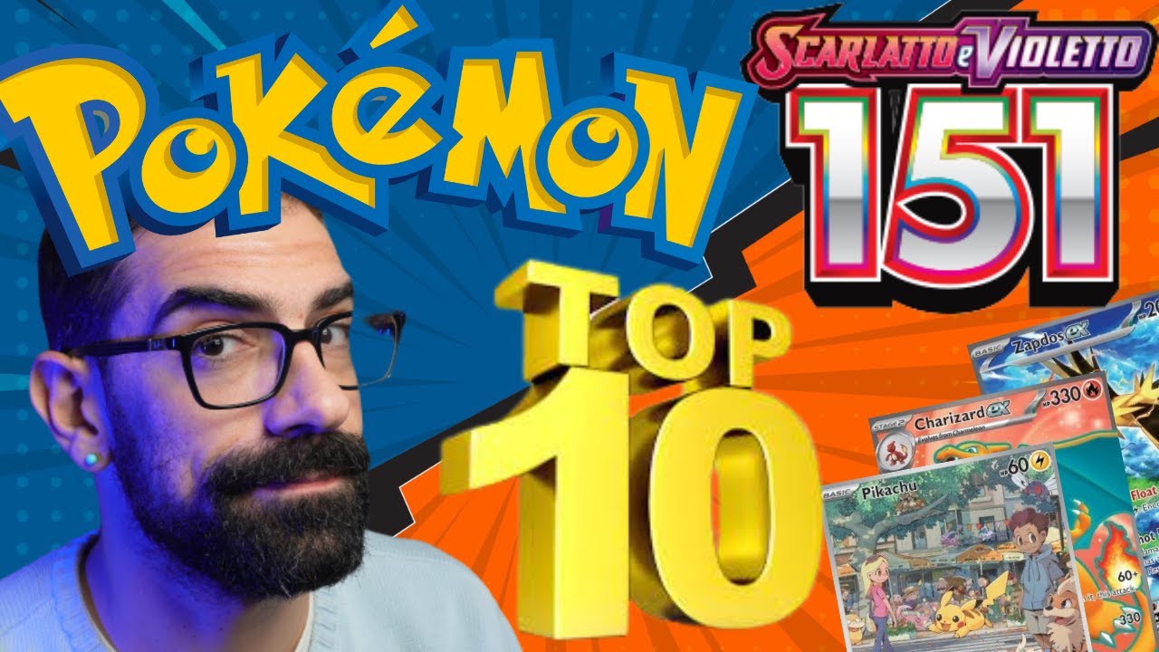 TOP 10 POKEMON 151 da INVESTIMENTO - YouTube