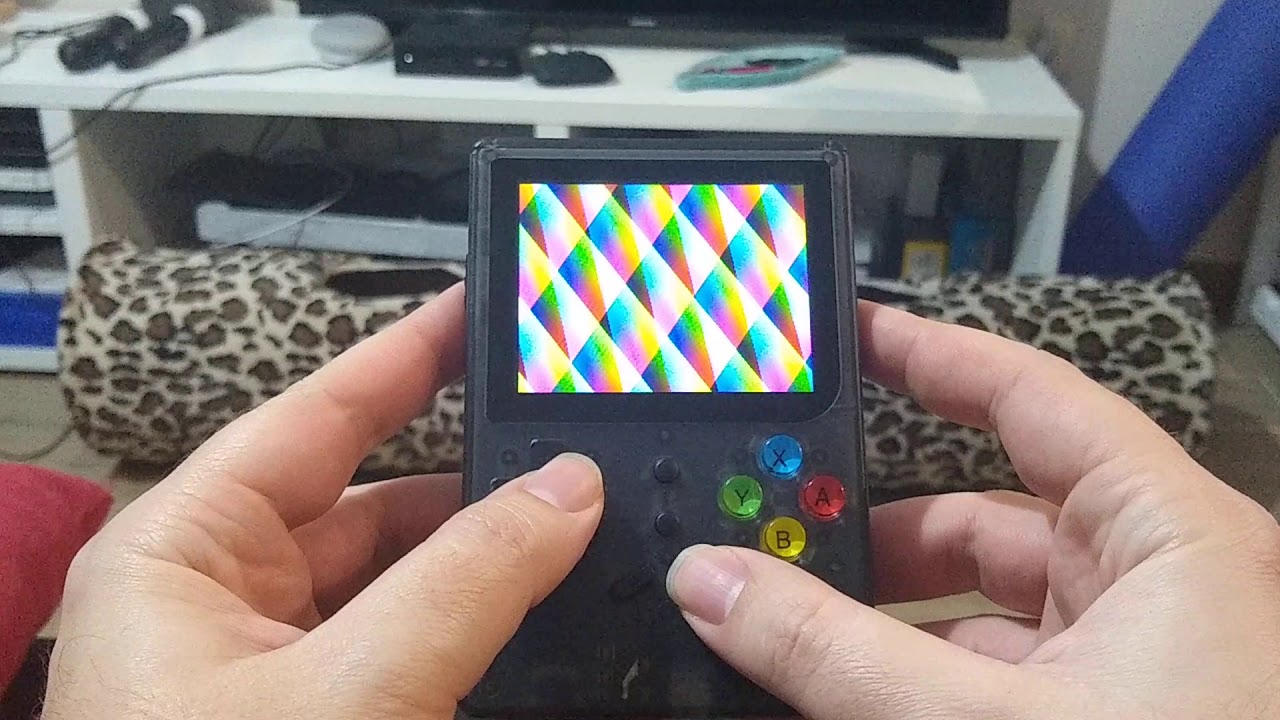 Rust on RetroFW on an RG-300 console - YouTube