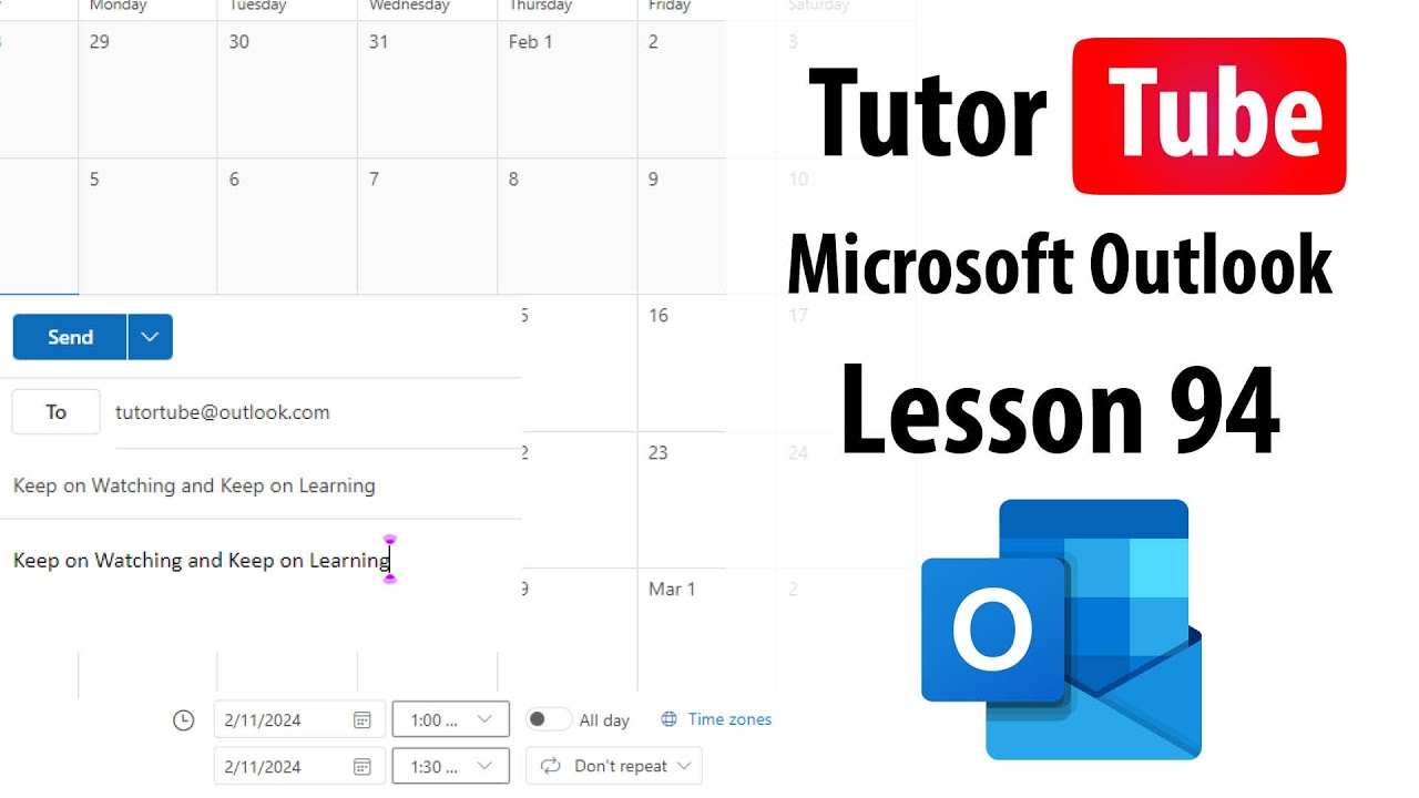 Microsoft Outlook - Lesson 94 - Default Message Format - YouTube