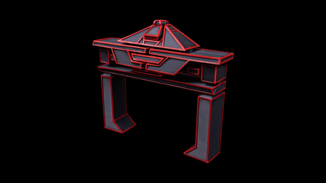 Tron (1982) Recognizer Print on creality printers - YouTube