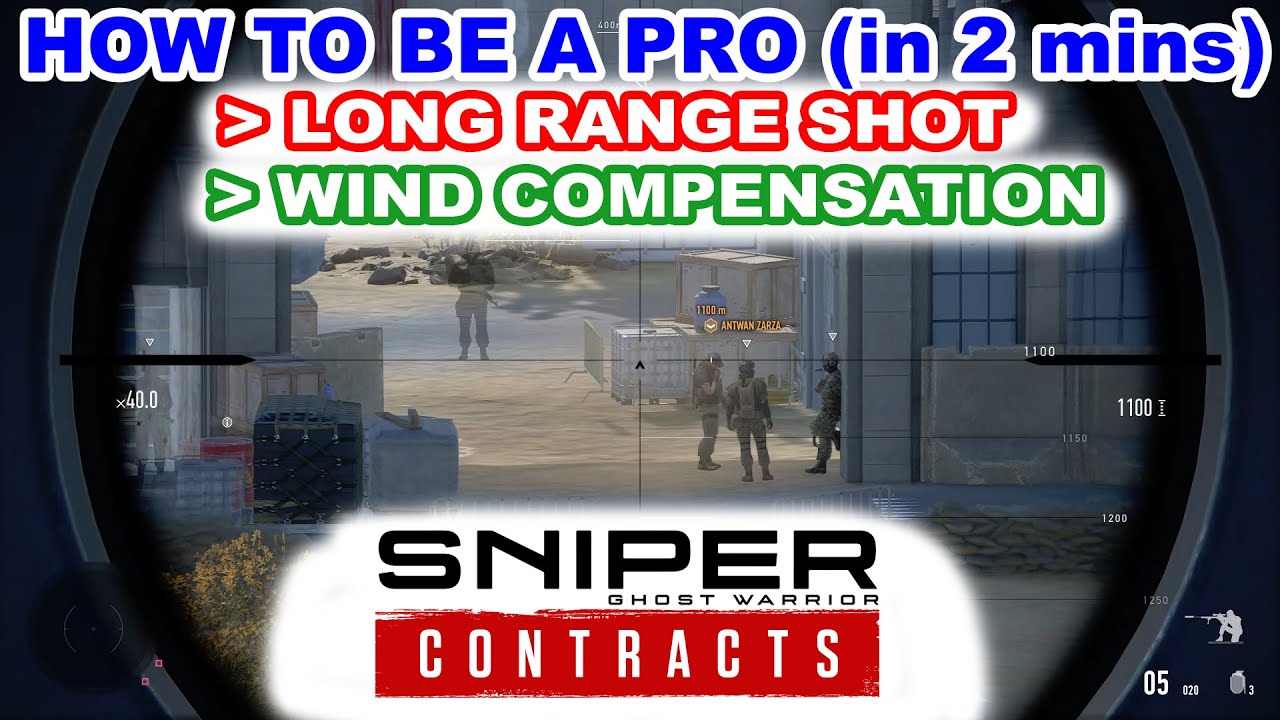 How to Master Long Range Shots and Wind Compensation | Sniper Ghost ...