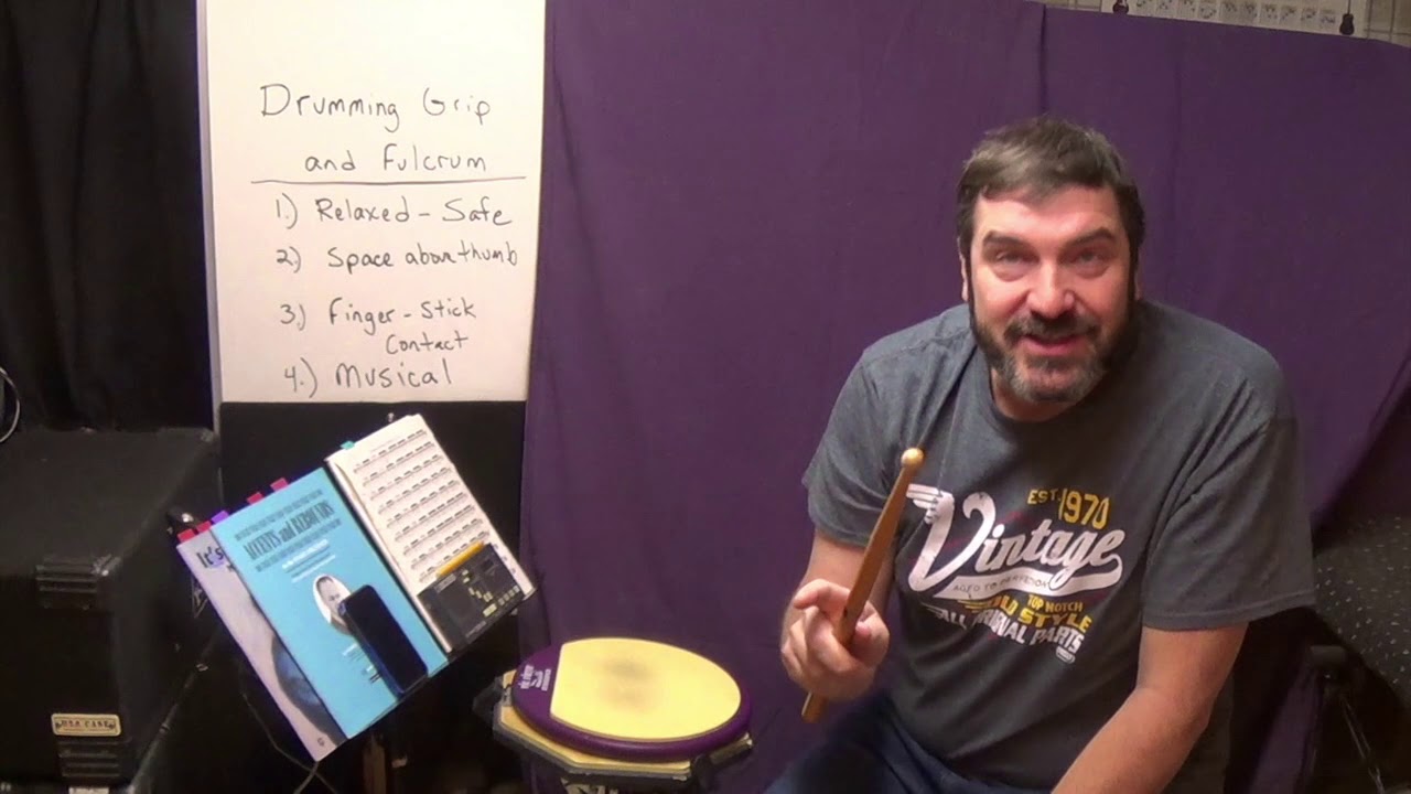 Drum Stick Grip and Fulcrum - Part 3 - YouTube