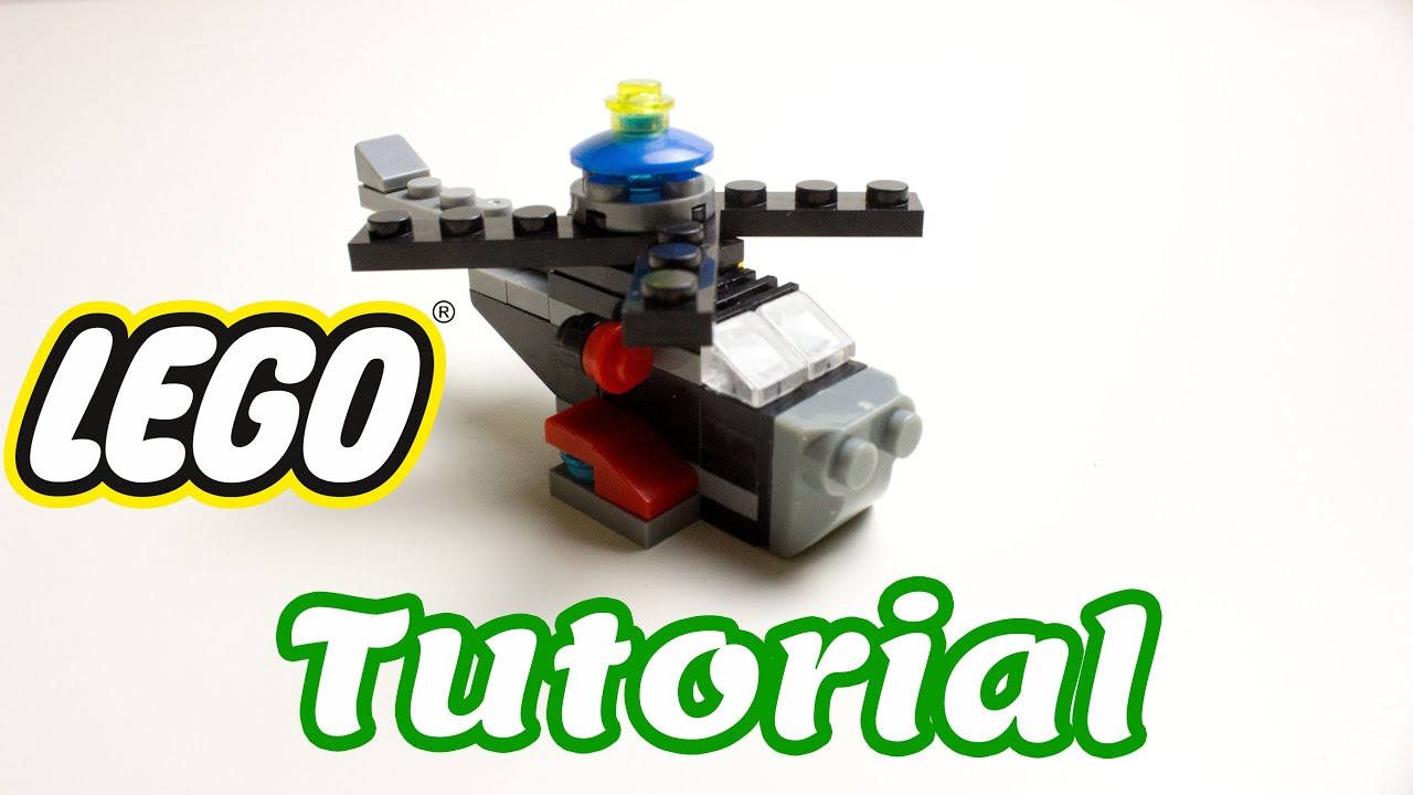 Lego Mini Helicopter ( Tutorial ) | How to play with Building Blocks - YouTube