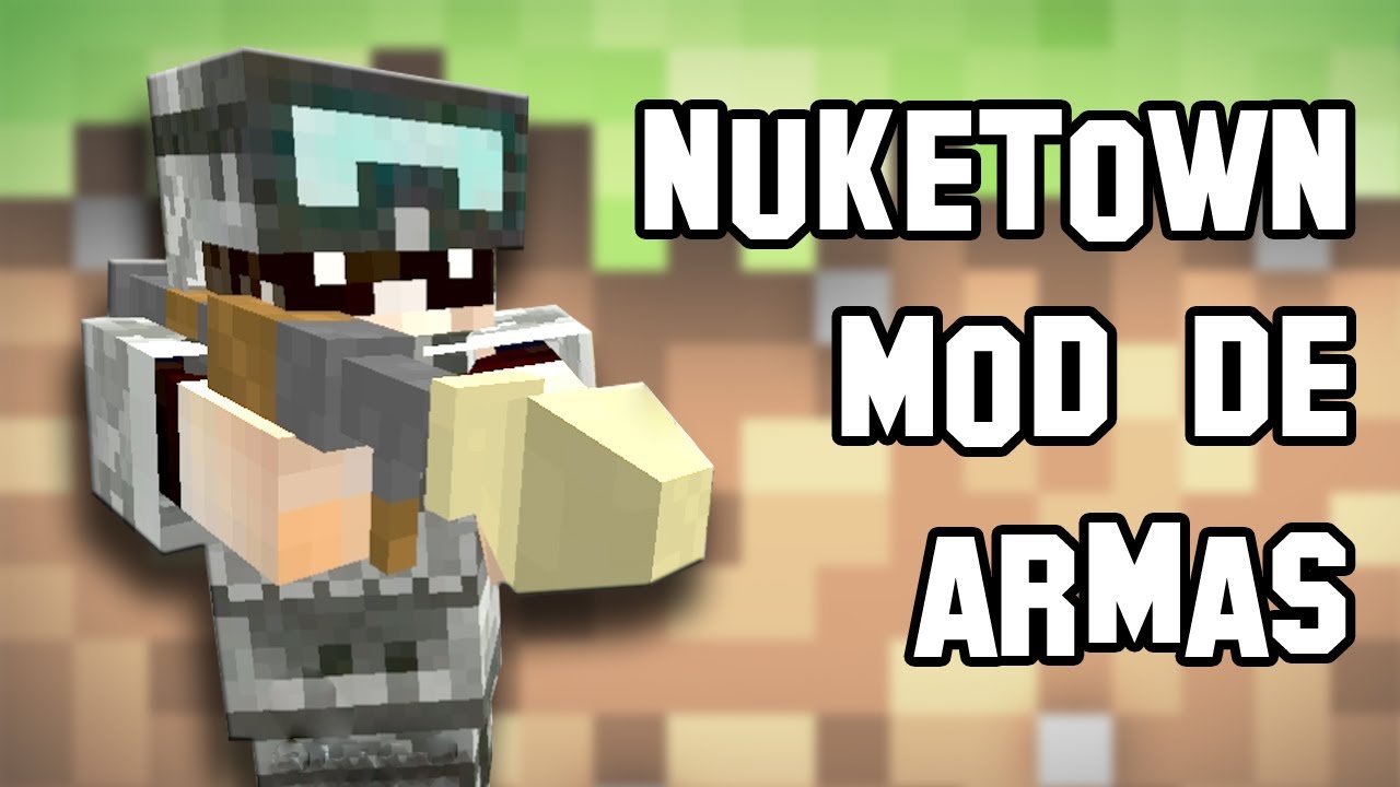GUERRA ENTRE LUCAS Y MANUEL | Minecraft | Flans Mod + Nuketown 01 - YouTube