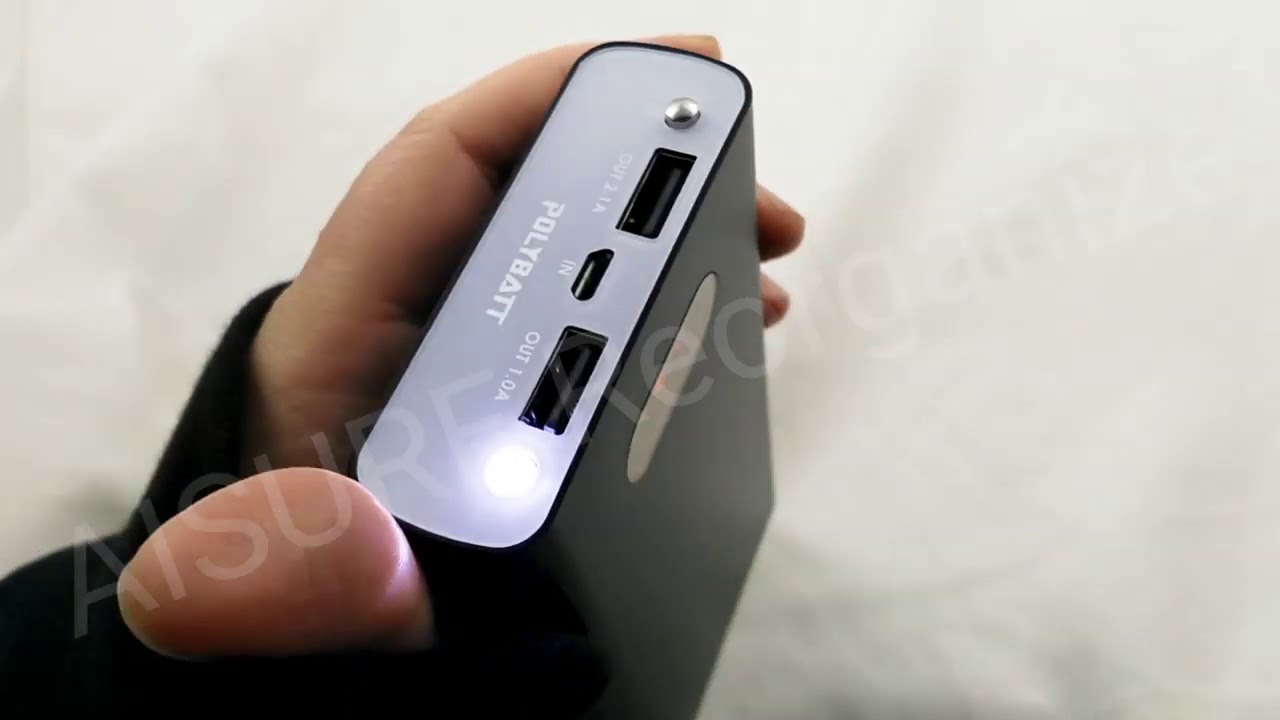 AISURE 好康猴李哉 安規認證 POLY BATT SP1688 高亮度LED登山露營都好用 - YouTube