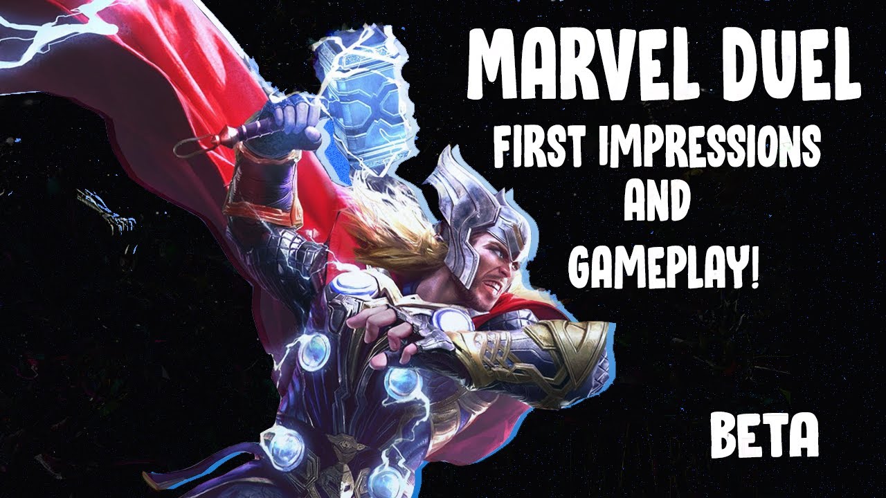 *FIRST LOOK* Marvel Duel - Gameplay and tutorial - YouTube