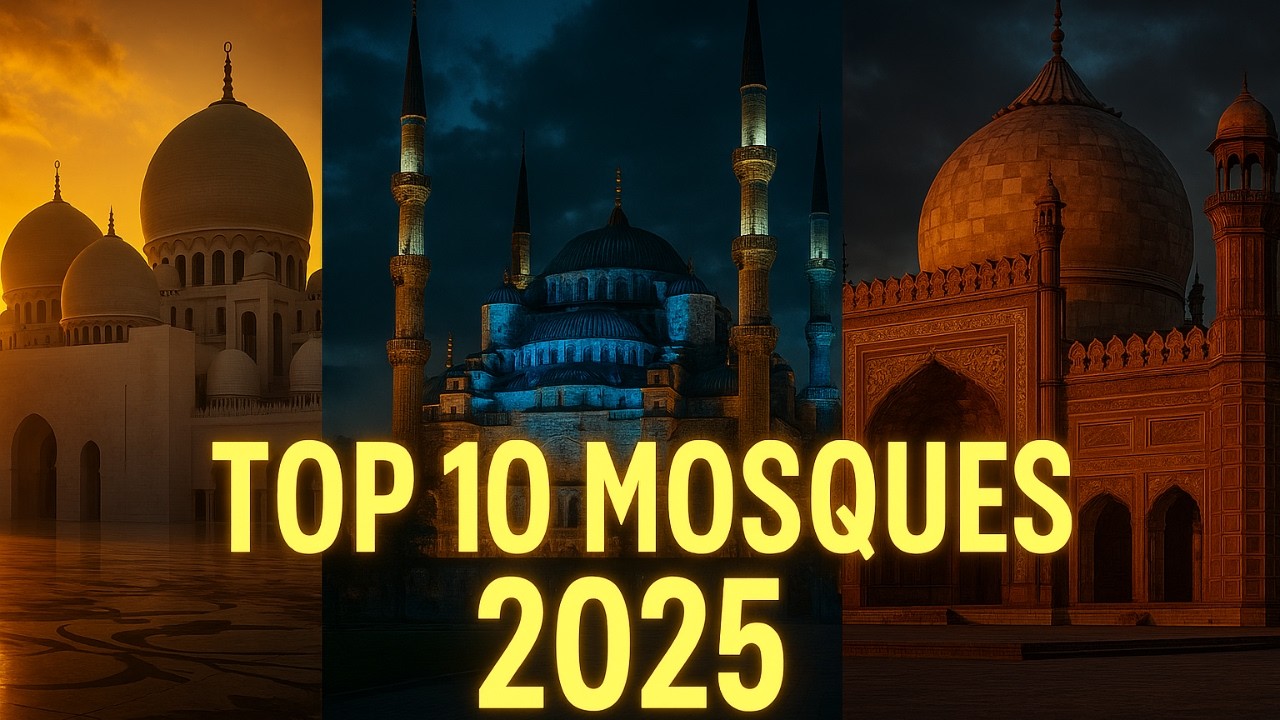 Top 10 Most Beautiful Mosques In World 2025 - YouTube