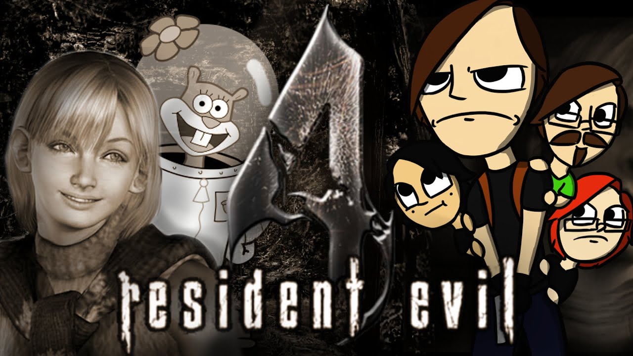 Ashley Is Sandy Cheeks | Resident Evil 4 (Part 12) - YouTube