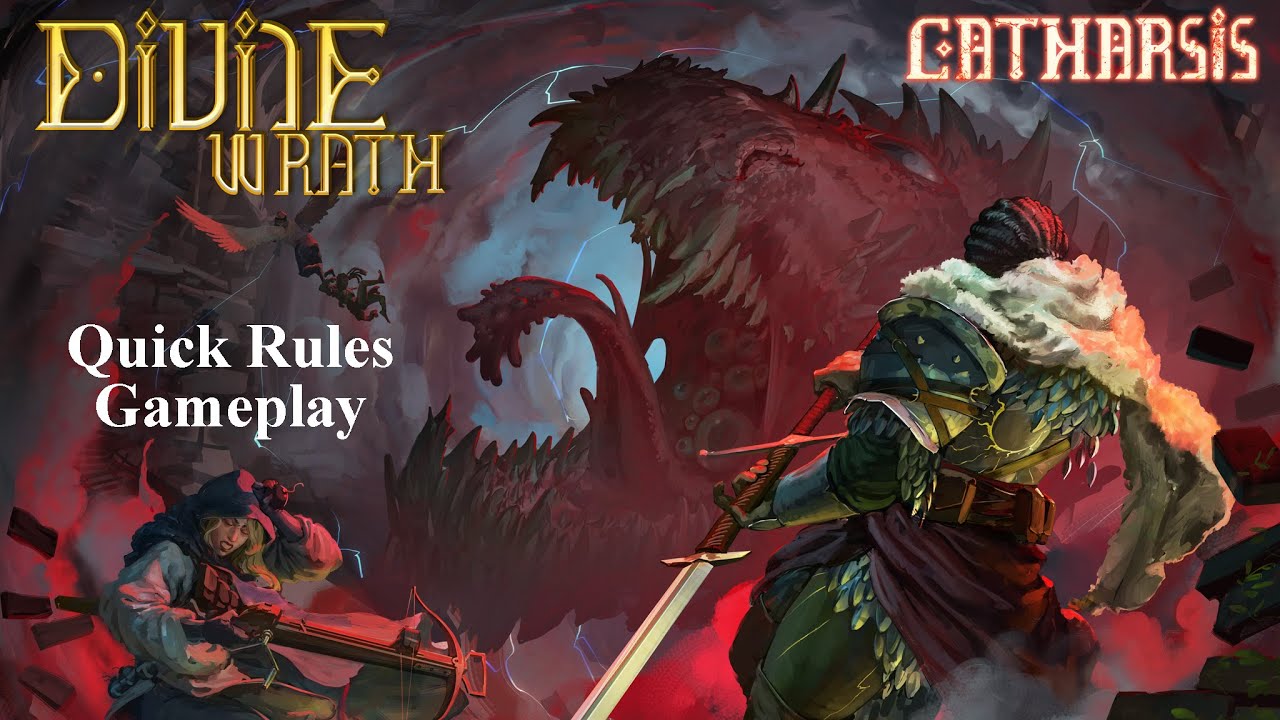 How to Play Catharsis: Divine Wrath Board Game - Quick Rules & Full ...