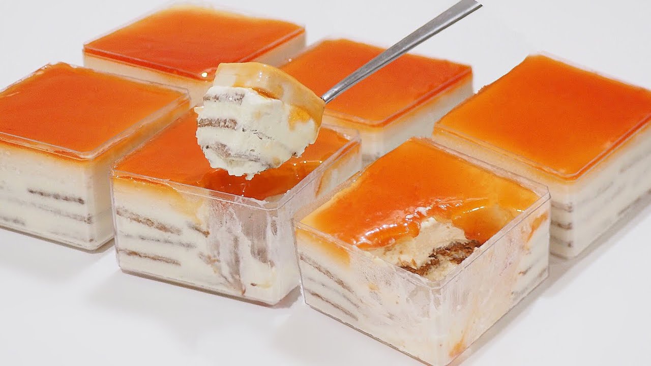 GRAHAM FLAN CAKE / GRAHAM DE LECHE [No Oven,No Bake,No Steam] - YouTube