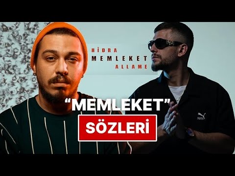 Hidra X Allame - Memleket Lyrics