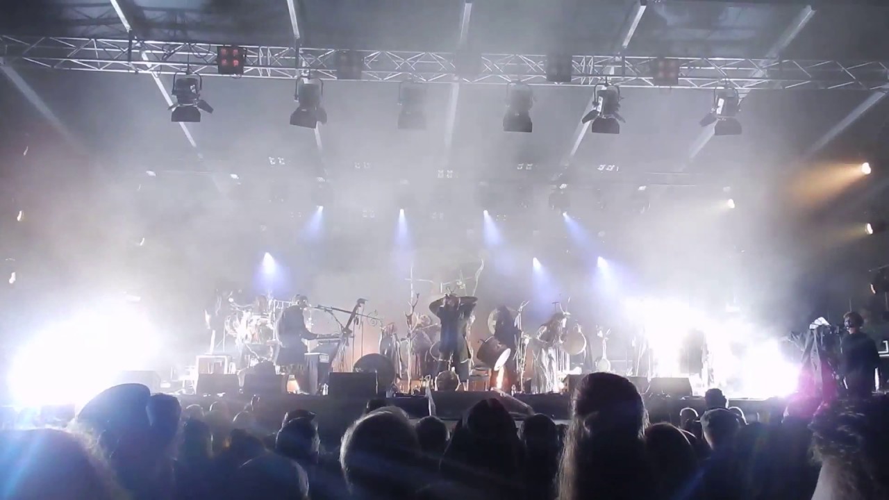 Castlefest 2017, Heilung last song of the concert. " Hamrer Hippyer ...