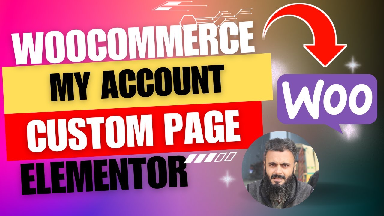 Customize Woocommerce My Account Page Using Any Page Builder Youtube