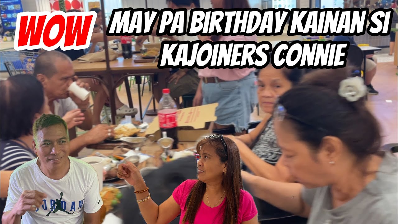 BIRTHDAY KAINAN NI KAJOINERS CONNIE / CONNIE&ALAN - YouTube