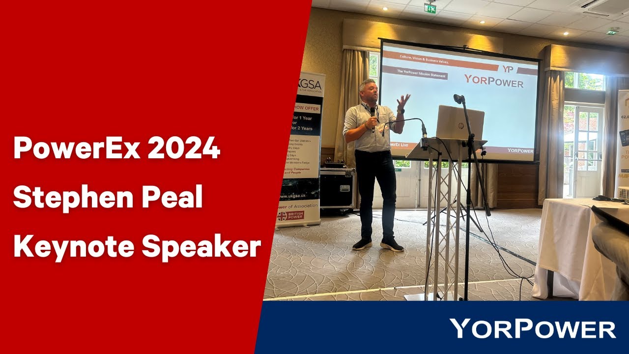 PowerEx Midlands | YorPower | Stephen Peal Keynote Speaker - YouTube