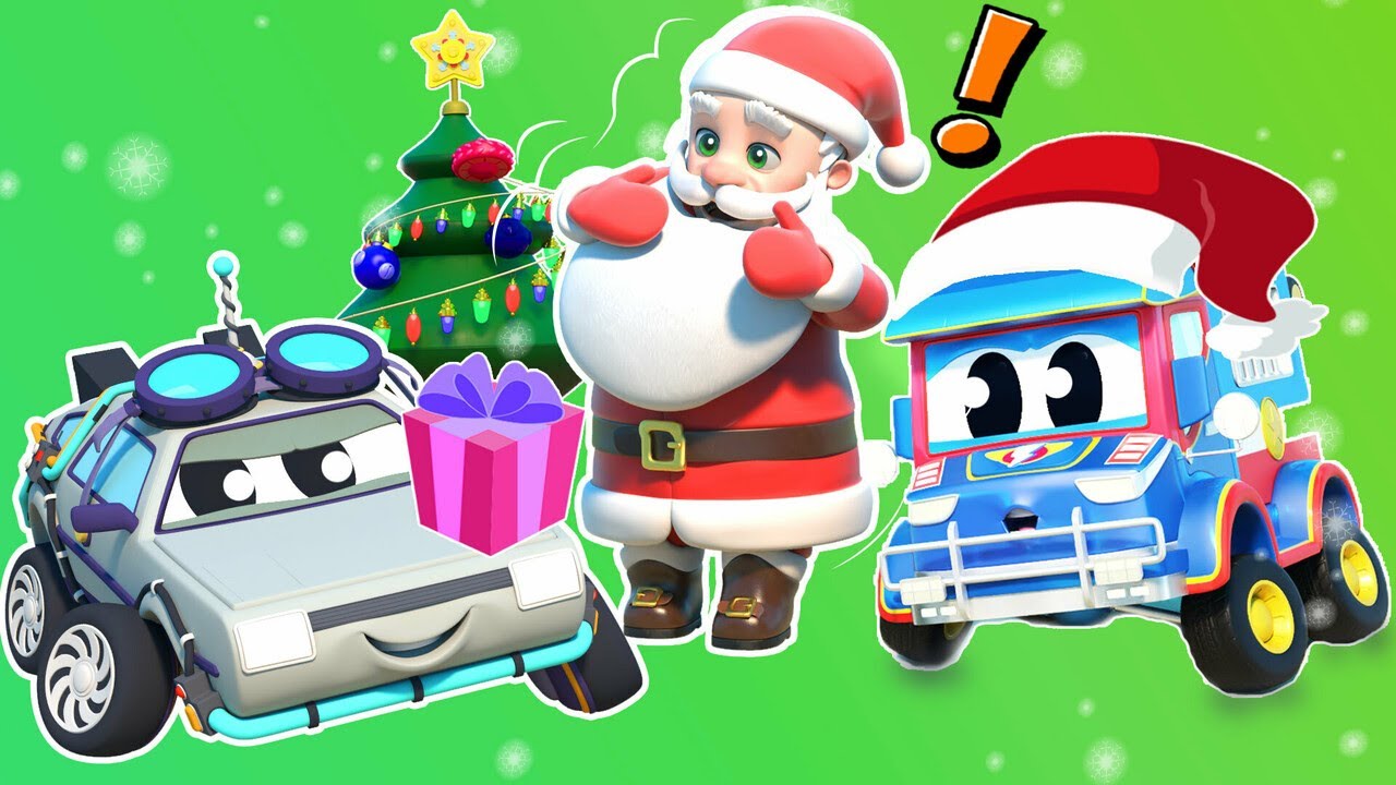 Police Truck vs. Christmas Bandit - YouTube