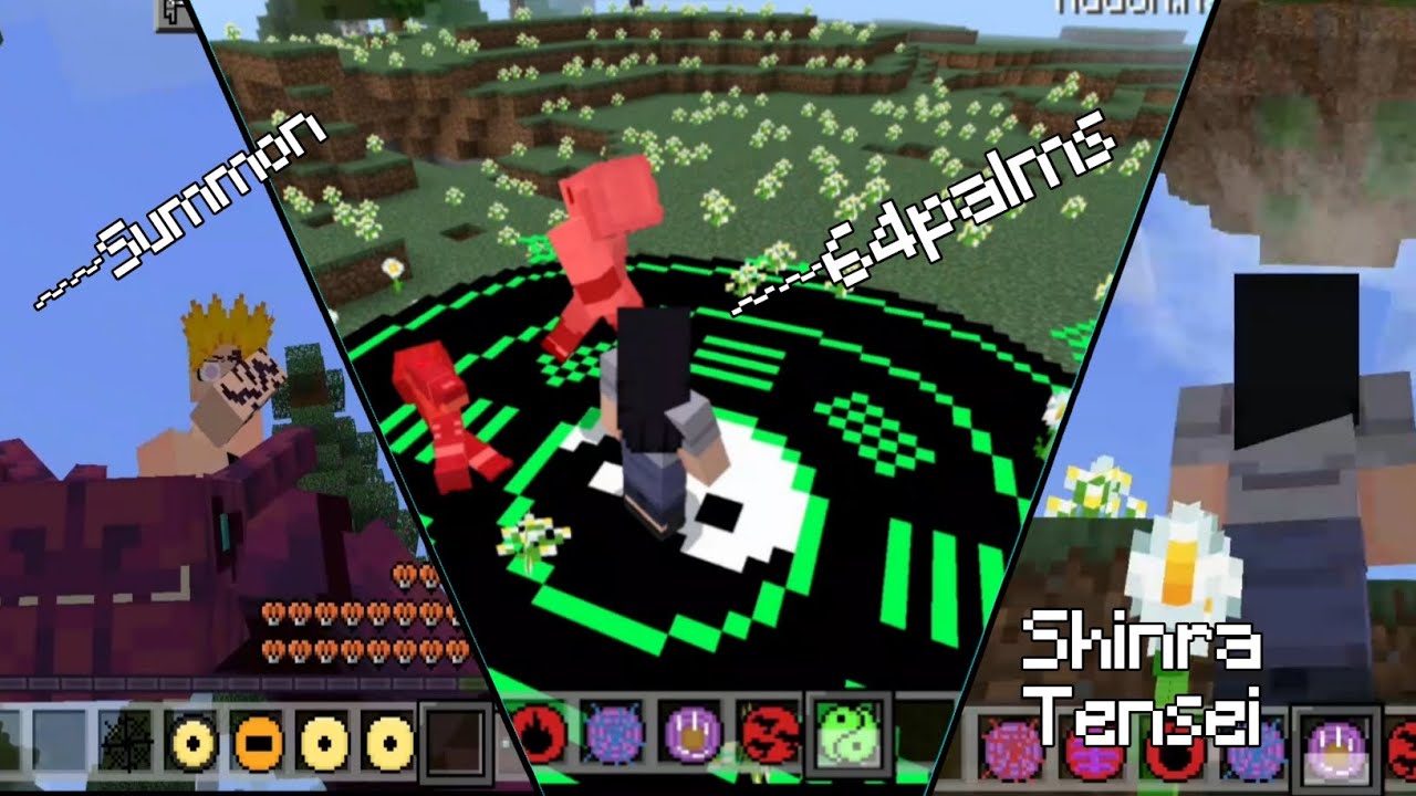 Minecraft naruto Mod for Mcpe 1.19+ Mediafire Best Anime Naruto Mod for ...