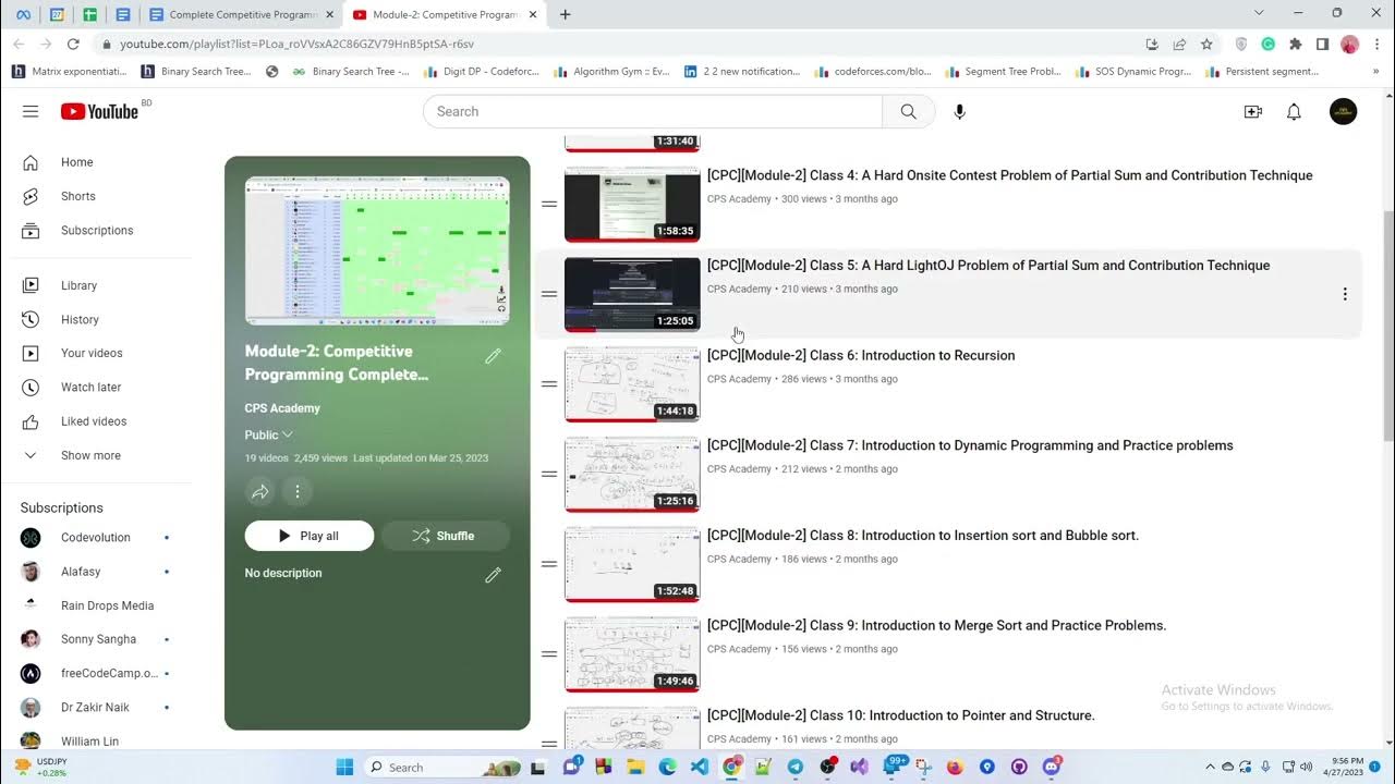 Complete Competitive Programming Course টি কিভাবে Complete করবে - YouTube