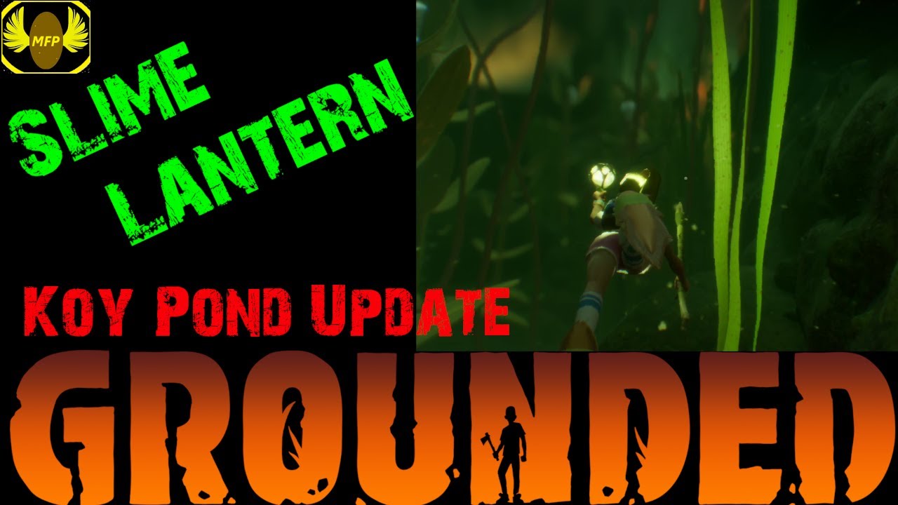 Slime Lantern - Underwater Light - Grounded - YouTube