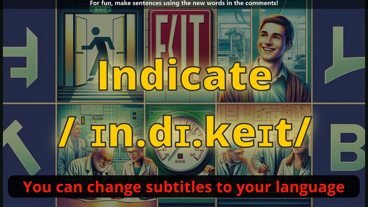 Indicate meaning with 5 examples - YouTube