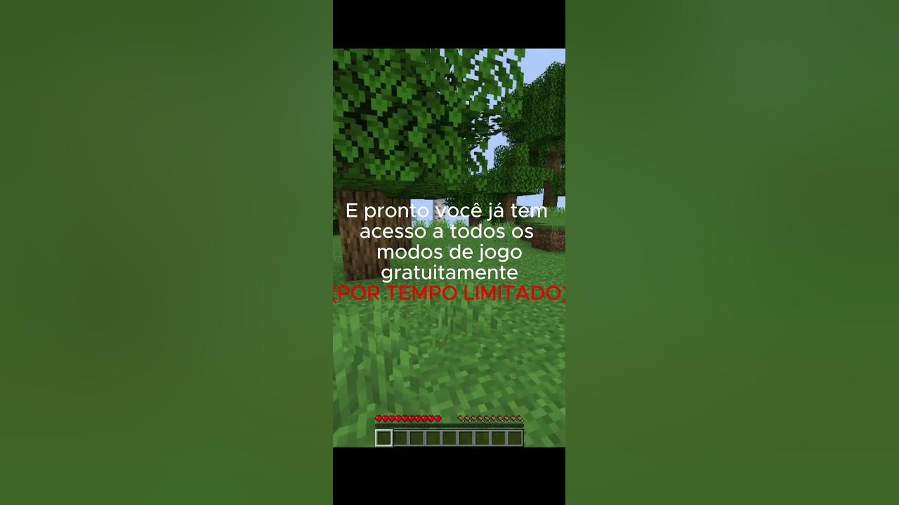 Como colocar o Minecraft Java Demo no criativo (TEMPO LIMITADO) # ...