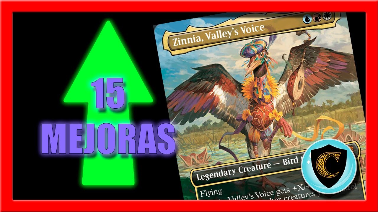 ⚪️🔵⚫️🔴ZINNIA 15 MEJORAS BRUTALES⚪️🔵⚫️🔴(Bloomburrow Family Matters ...