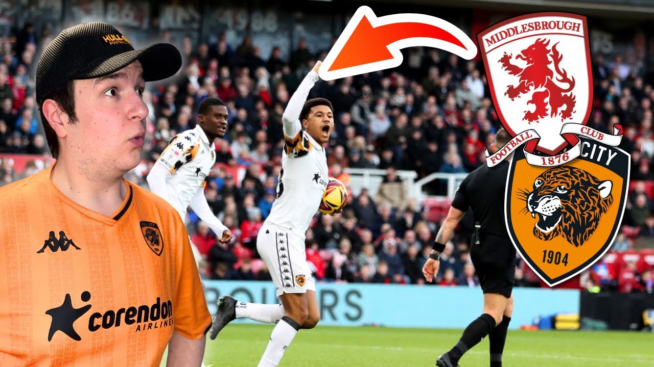 Mason Burstow Grabs First Goal As Tigers Lose Again! Middlesbrough VS Hull City REACTION - YouTube