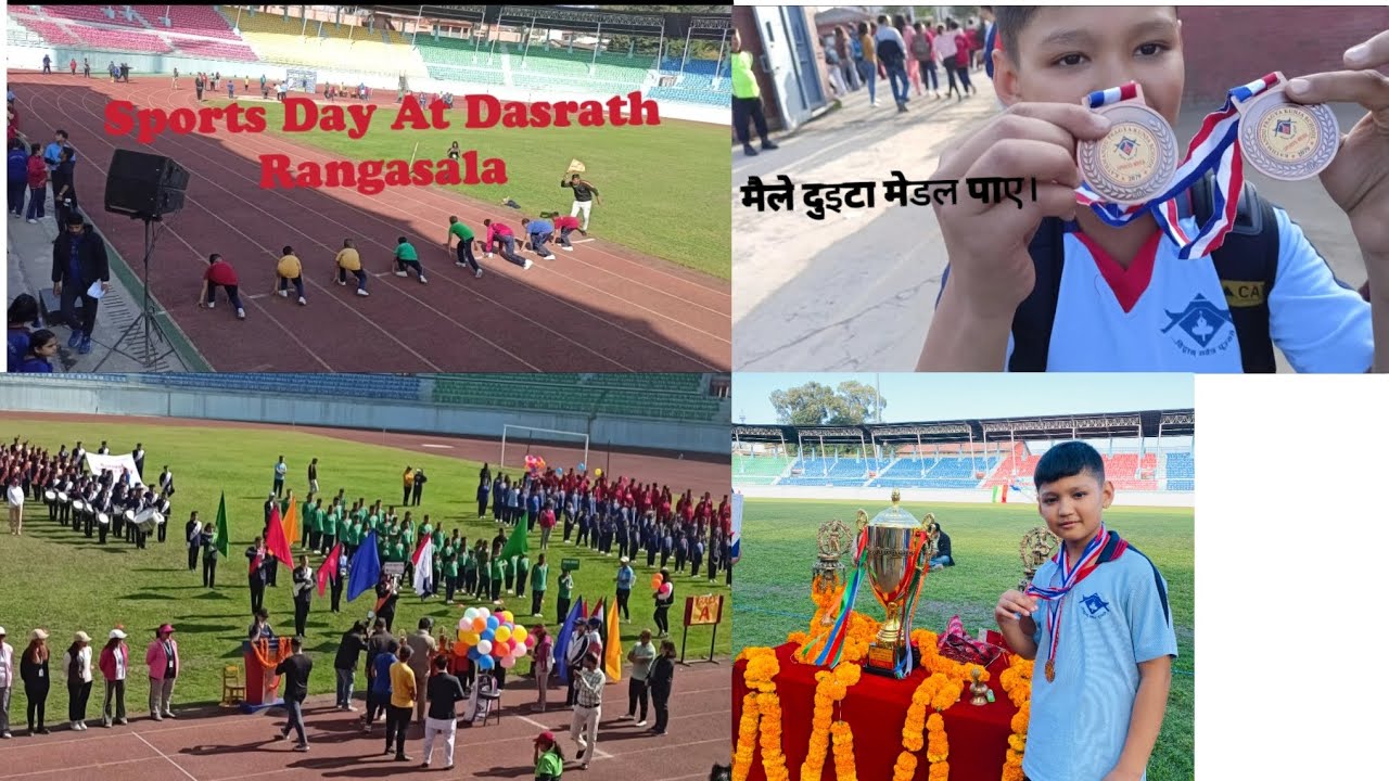 Sports Day At Dasrath Rangasala.. Crediet goes to Kathamadu Pragya ...