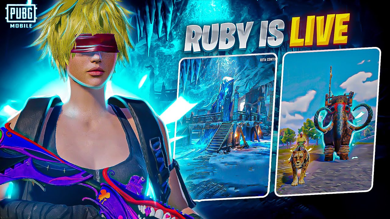 RUBY IS LIVE! pubg mobile live - YouTube