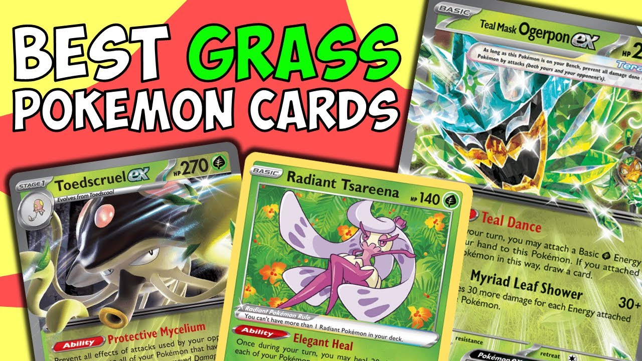 What are the Best Grass Pokémon in the TGC? - YouTube