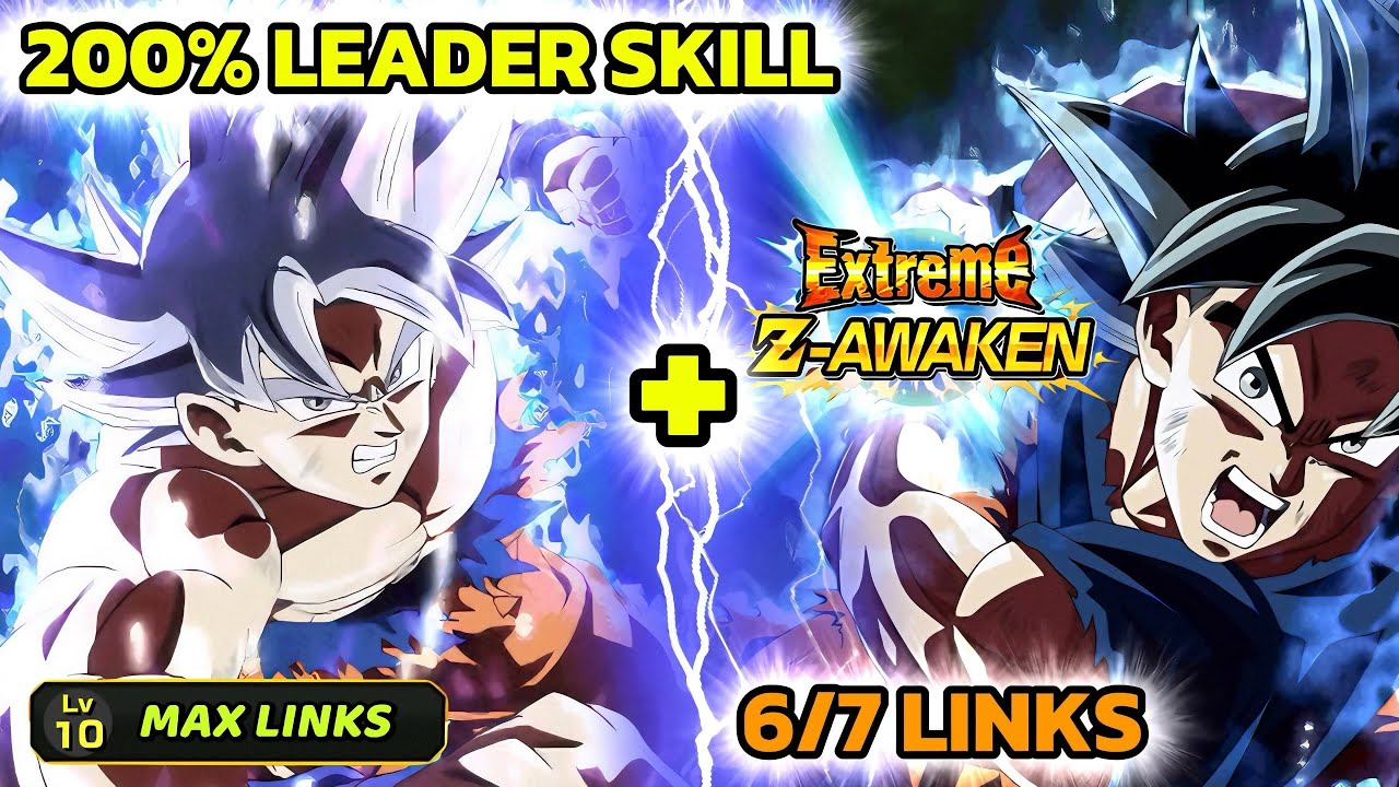TEQ LR UI GOKU + EZA STR LR UI (-SIGN-) GOKU LEVEL 10 LINKS ROTATION ...