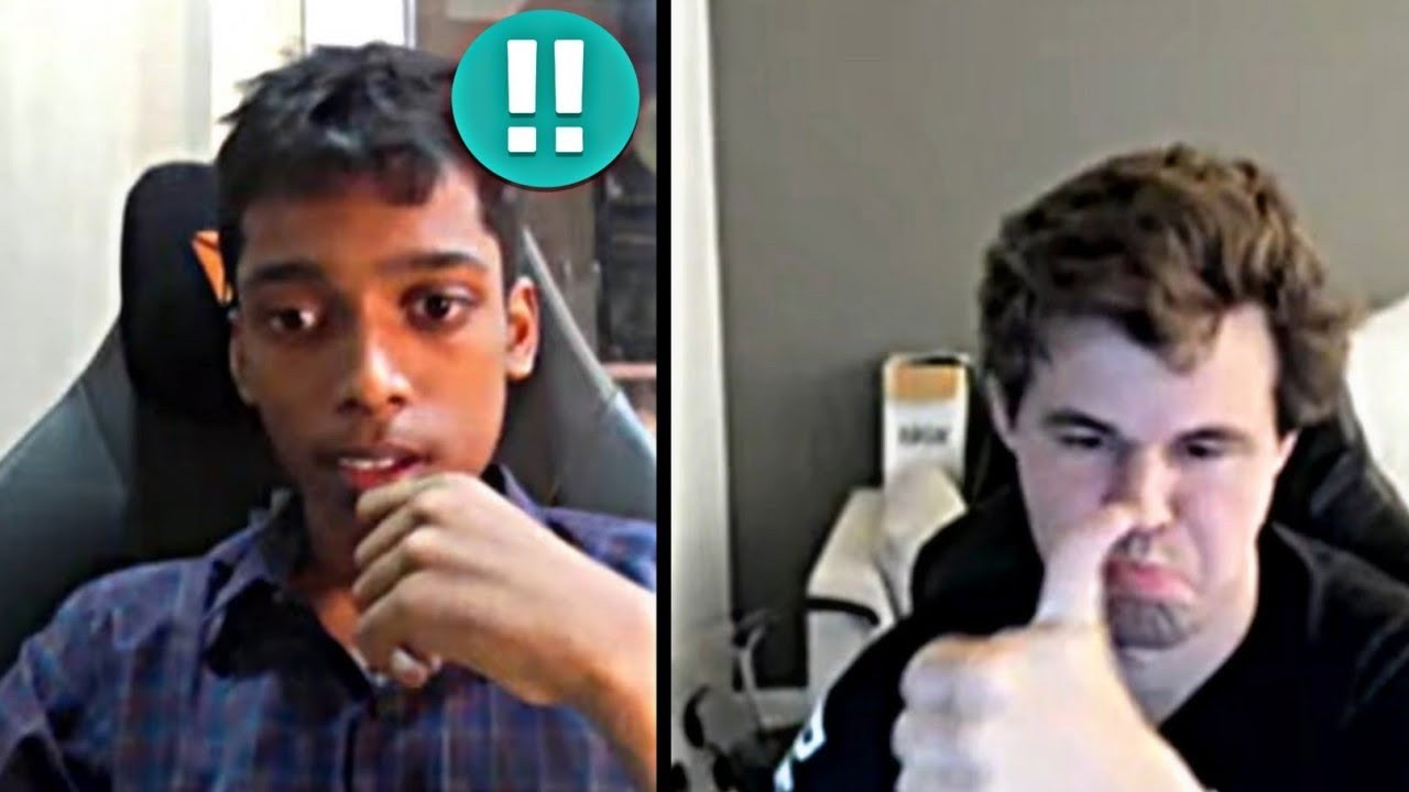 Magnus *Claps* and Applauds Pragg for his Play and Sportsmanship!!🔥 ...