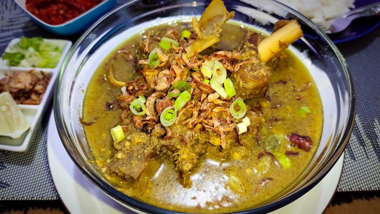 Resep Sop Konro khas Makassar | Konro Kambing - YouTube