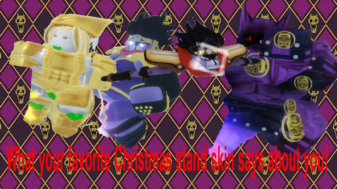 [YBA] What your favorite Christmas stand skin says about you! - YouTube