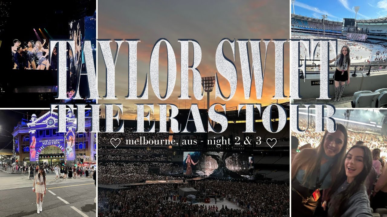 i went to the taylor swift era's tour!! ♡ melbourne trip part 1 - YouTube