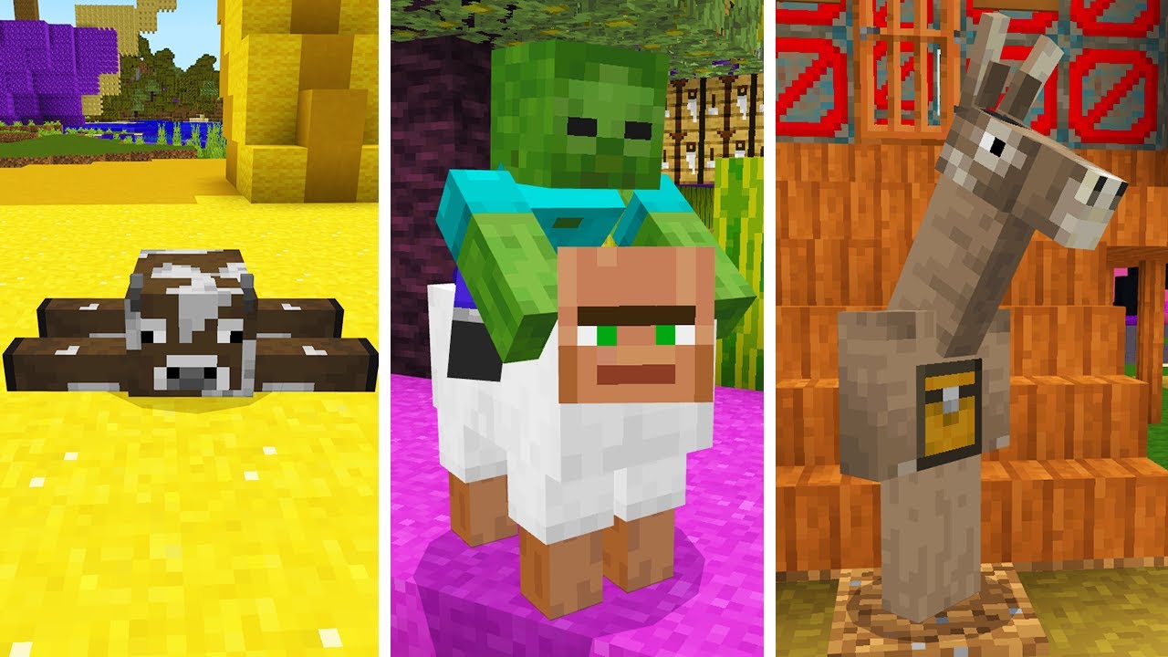 CURSED Minecraft Mobs Are TERRIFYING... - YouTube