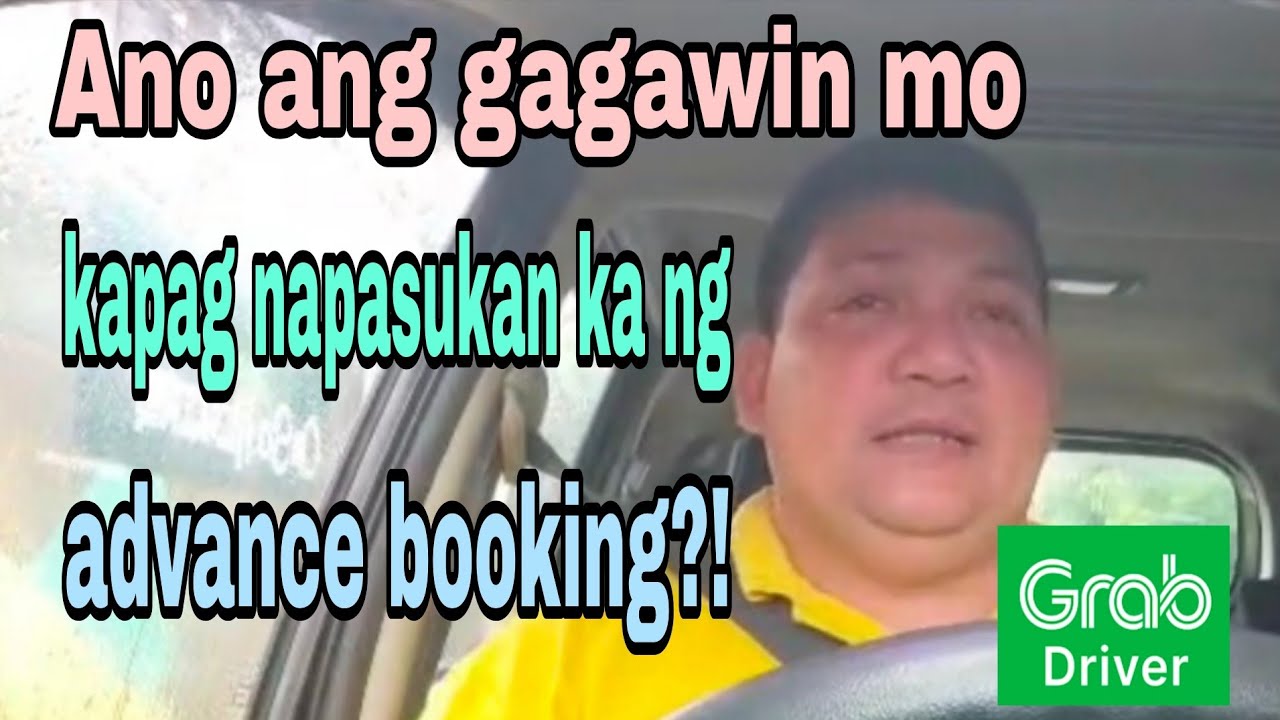 Ano ang gagawin mo kapag may pumasok na advance booking sa Grab? - YouTube