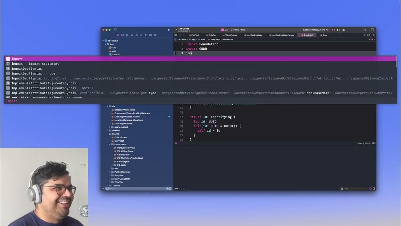 SwiftUI journaling + todo app 💜 Chill coding stream 💜 S3E11 - YouTube