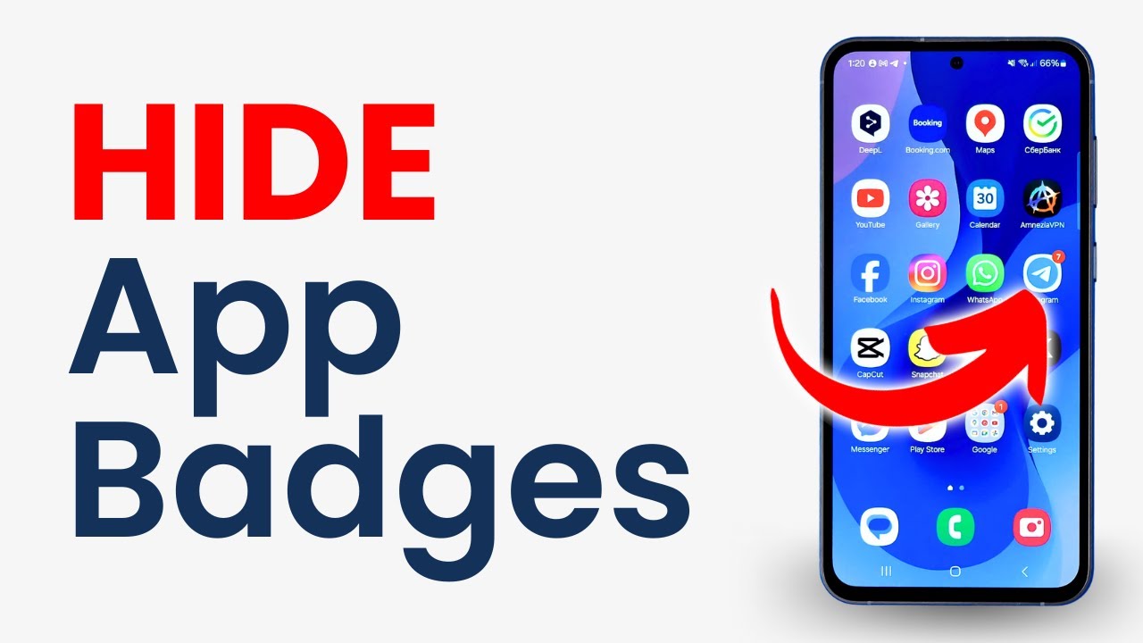 How to Hide App Badges on Android - YouTube