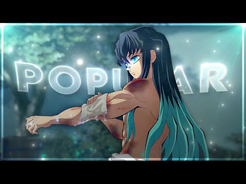 Muichiro Tokito - Popular [Edit/AMV] 4K