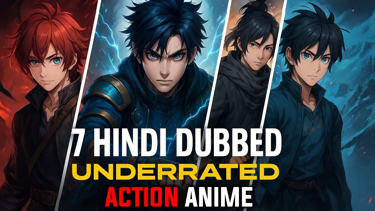 7 BEST ACTION ANIME TO WATCH | BEST UNDERRATED ACTION ANIME ON NETFLIX ...