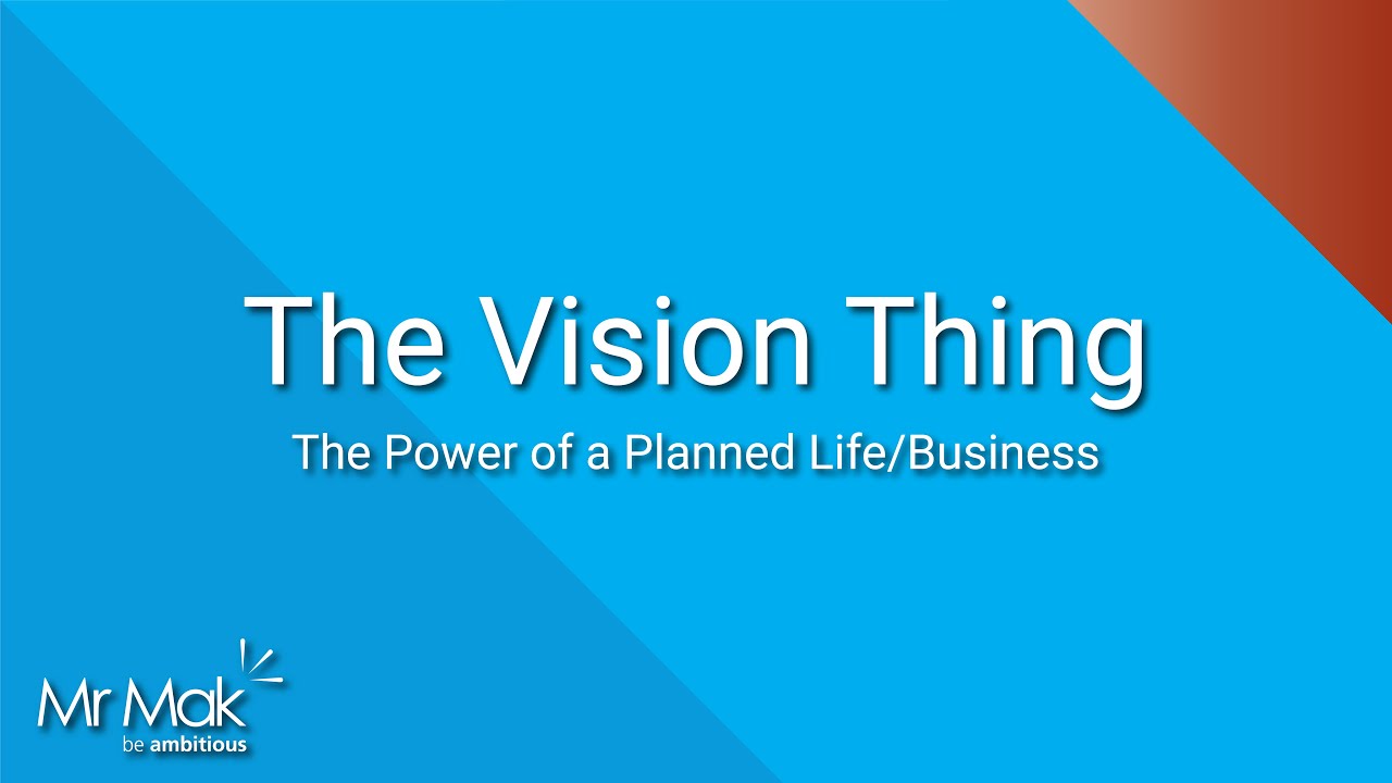 The Vision Thing - YouTube