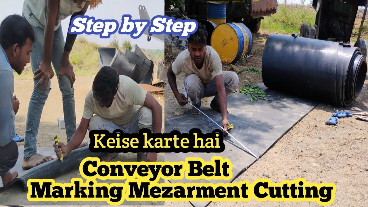 Conveyor Belt Keise Chilte hai Conveyor Patta Keise Chilte Working ...