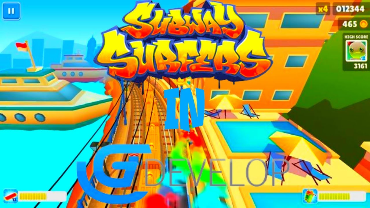 Subway Surfers in Gdevelop! - Tutorial - YouTube