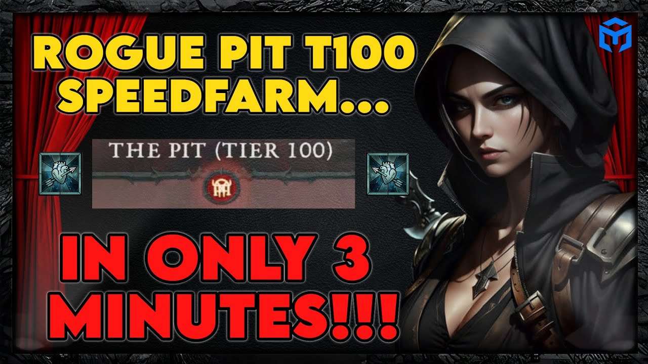 Heartseeker Rogue Pit Tier 100 Speedfarming in 3 minutes back to back ...